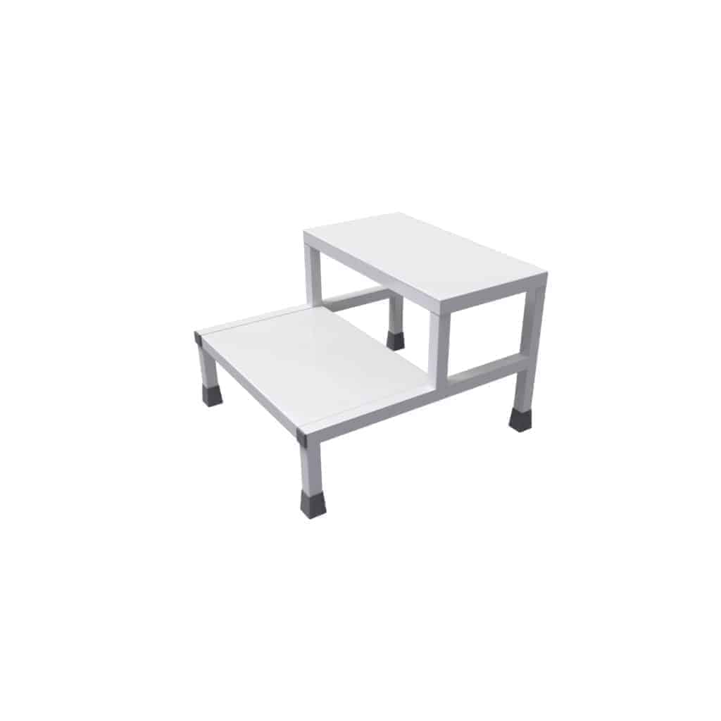 Double Step Stool For Hospitals ||Inspace Healthcare Furniture